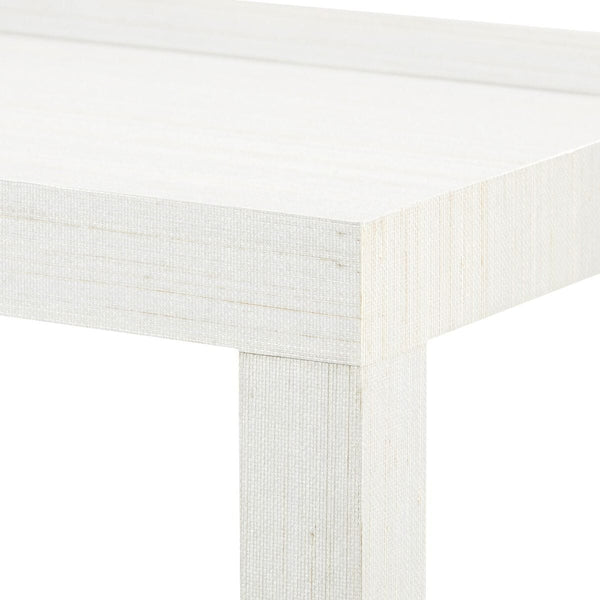 LUTHER SIDE TABLE, PLATINUM SHIMMER - Salisbury & Manus